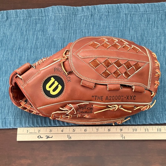 Wilson | Games | Vintage Wilson A200 Xxc Pro Stock Tan Glove Right Hand ...